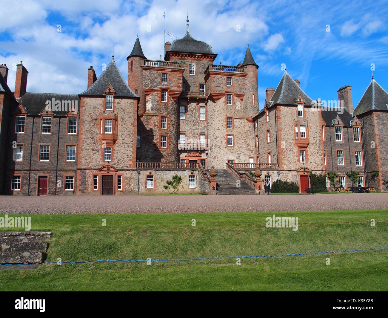 Thirlestane Castle, Lauder, Scottish Borders Stock Photo - Alamy