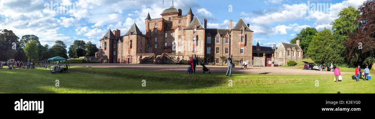 Thirlestane Castle, Lauder, Scottish Borders Stock Photo - Alamy