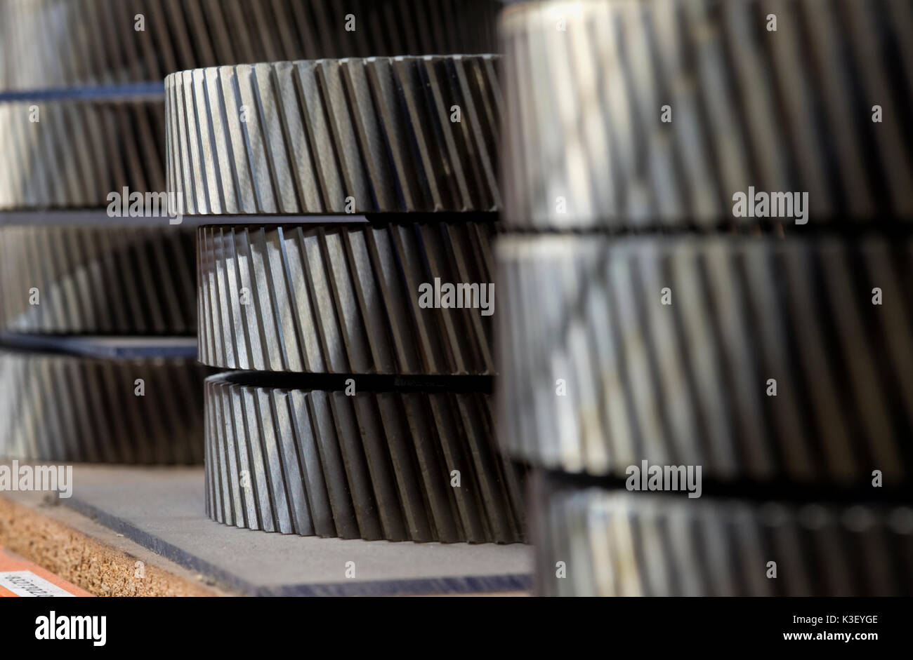Round gear rack hi-res stock photography and images - Alamy