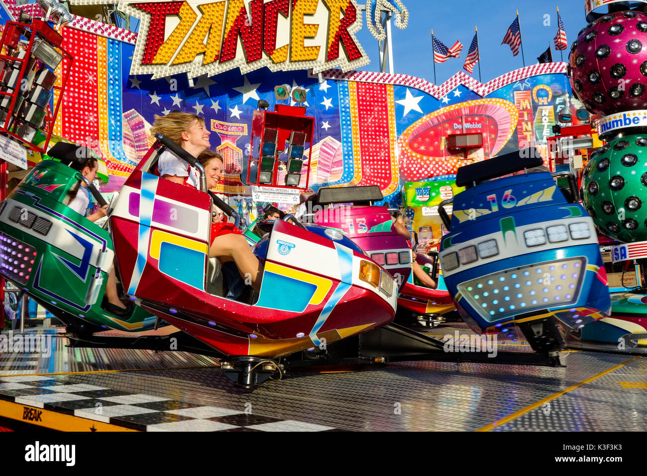 Fun at the Munich Oktoberfest, Bavaria, Germany Stock Photo - Alamy