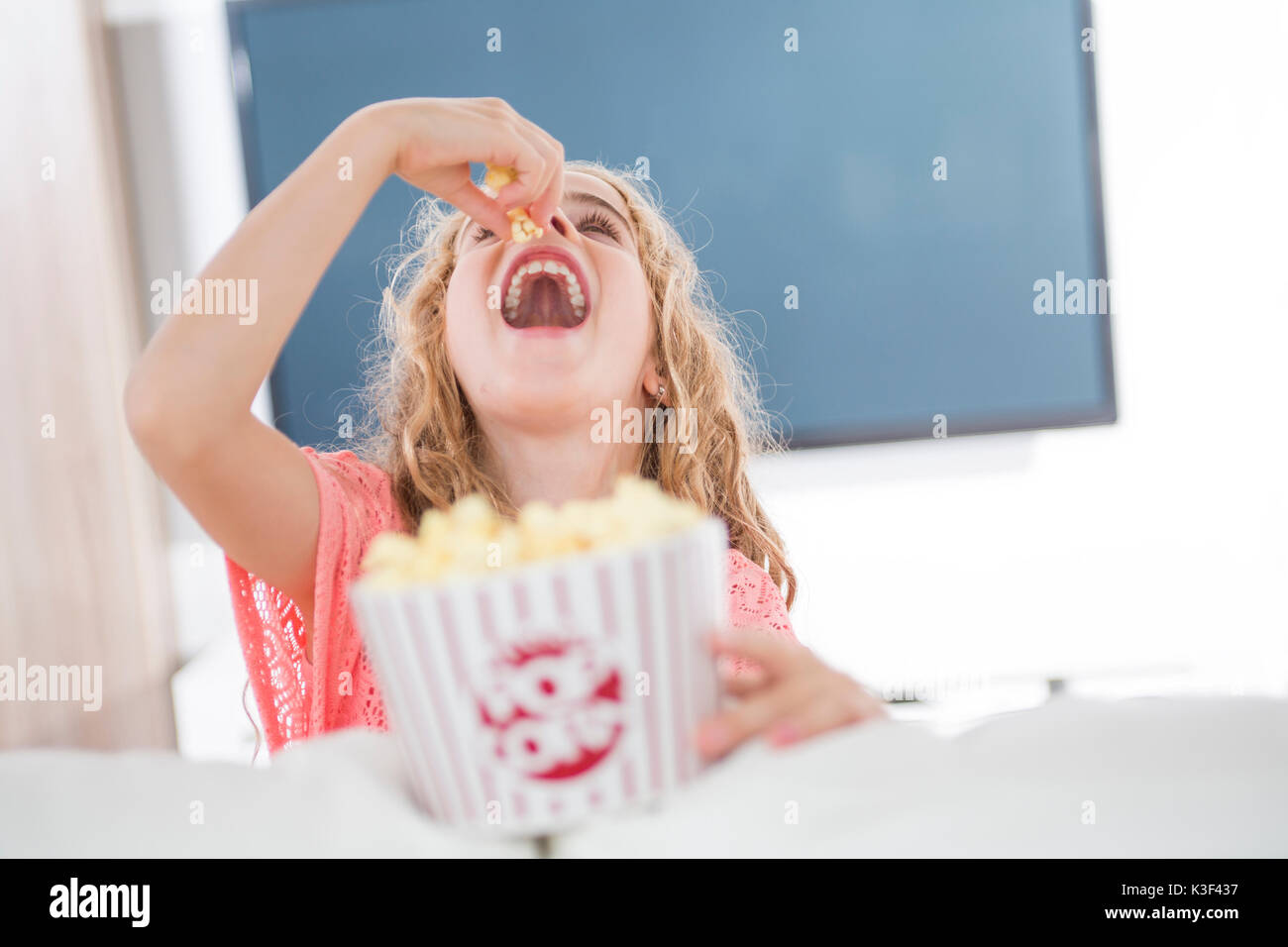 Girl With Popcorn Falls at Isabel Yazzie blog