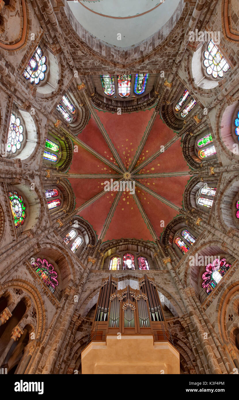 Dome of the Dekagon of the basilica St. Gereon's Basilica, Cologne ...