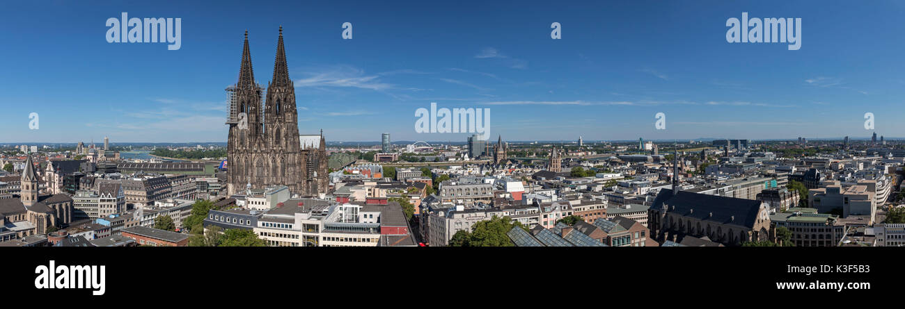 View at the Cologne Cathedral the west, Cologne Stock Photo - Alamy