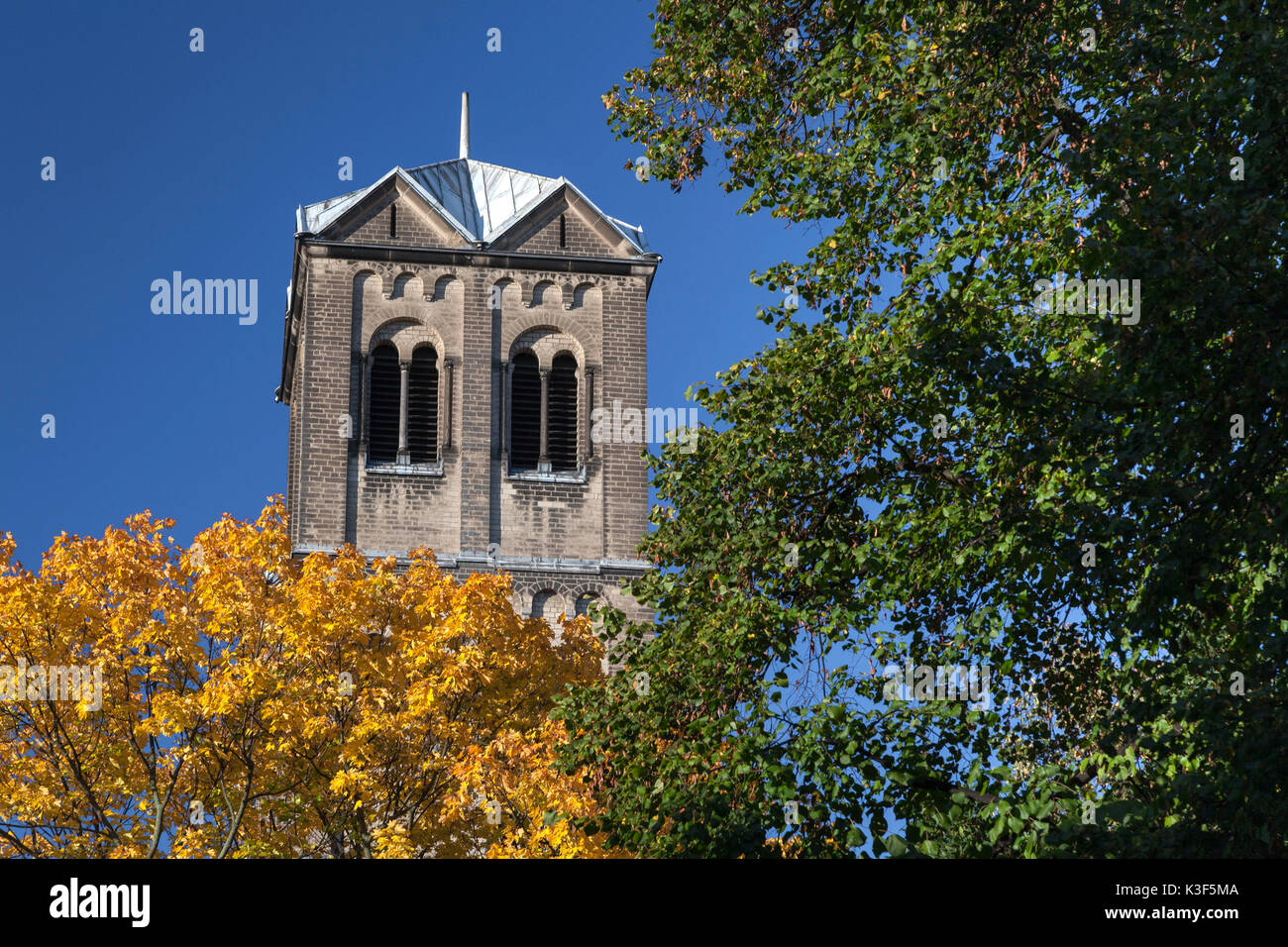 Steeple of st gereons basilica hi-res stock photography and images - Alamy