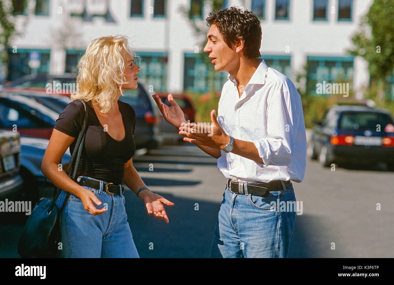 Two men arguing fight hi-res stock photography and images - Alamy