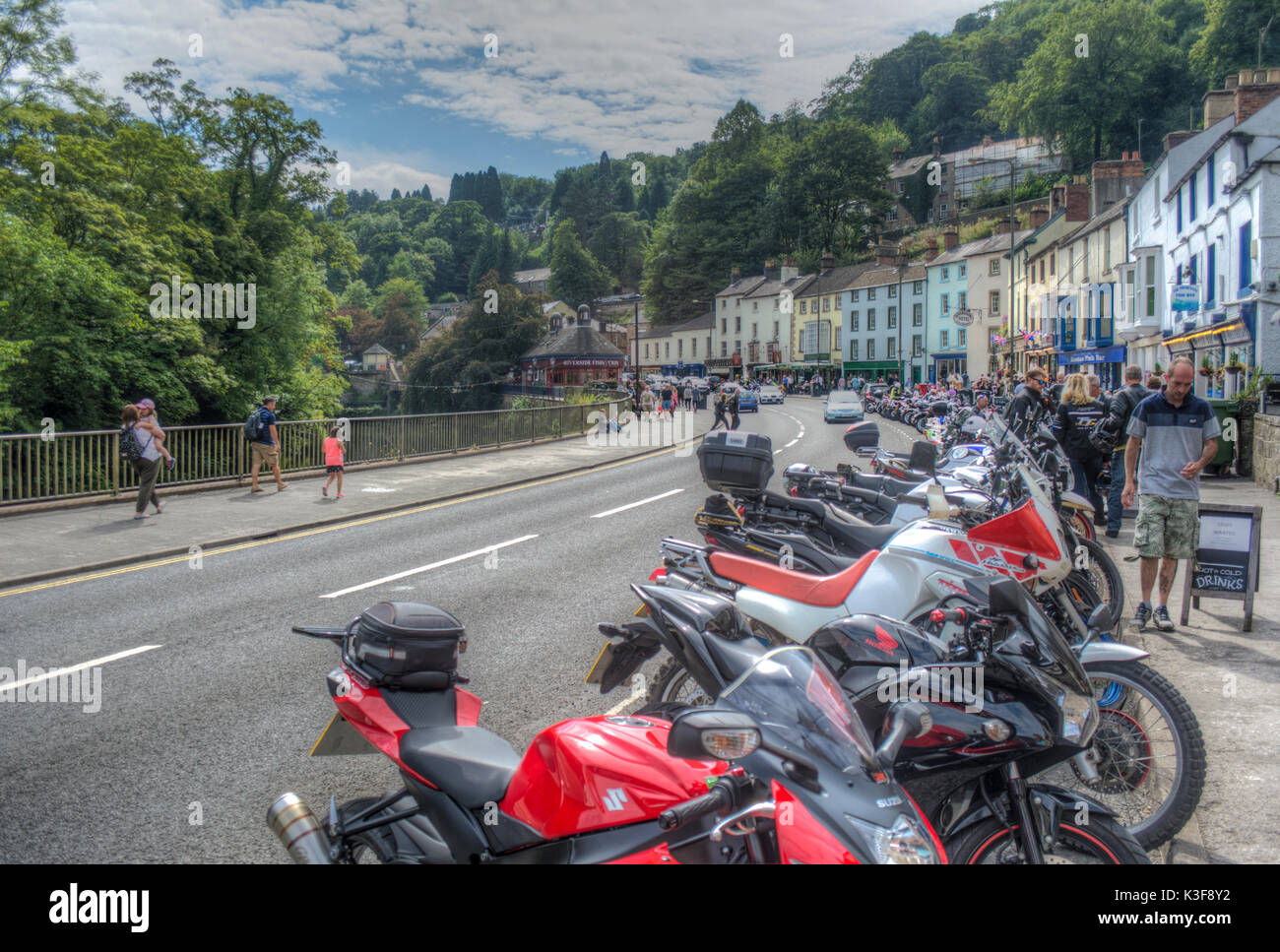 North parade matlock bath hi-res stock photography and images - Alamy