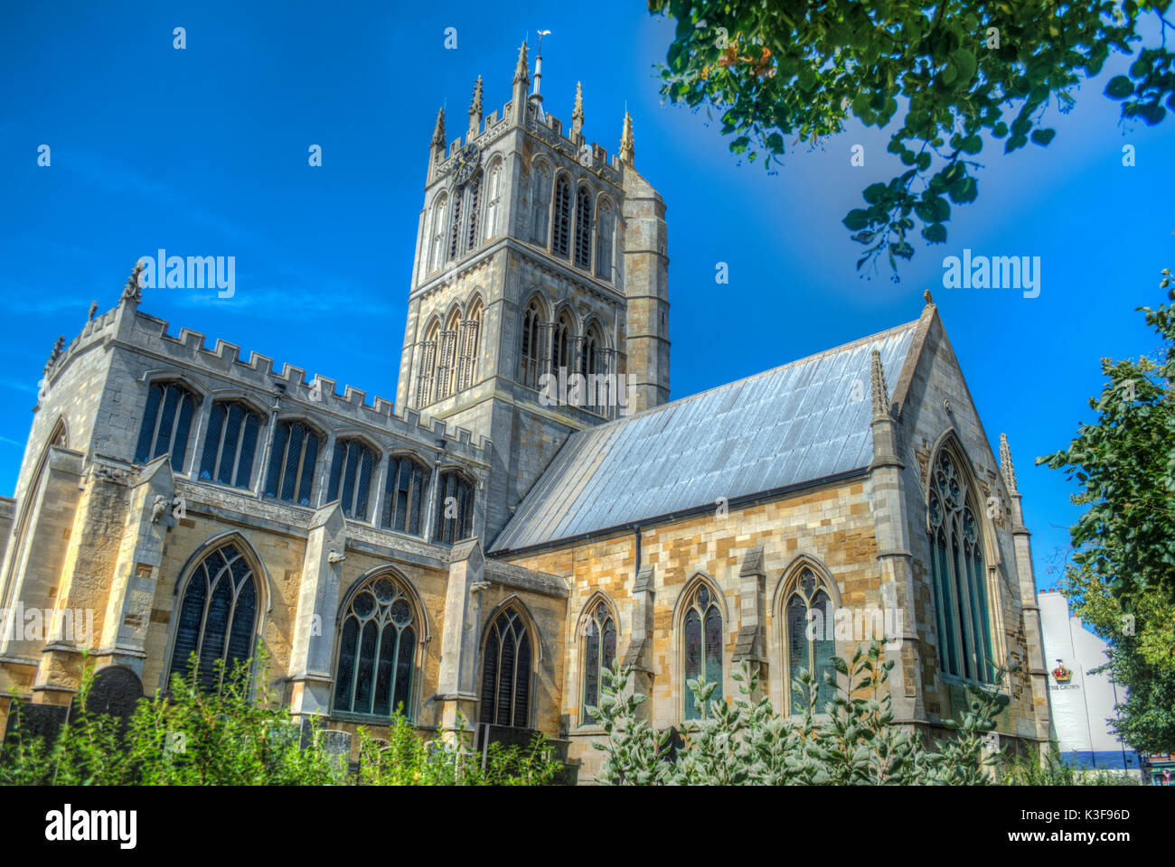 Church in melton mowbray hi-res stock photography and images - Alamy