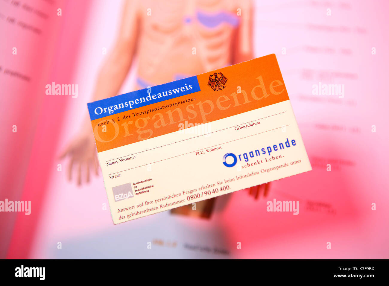 Body donation identity card hi-res stock photography and images - Alamy