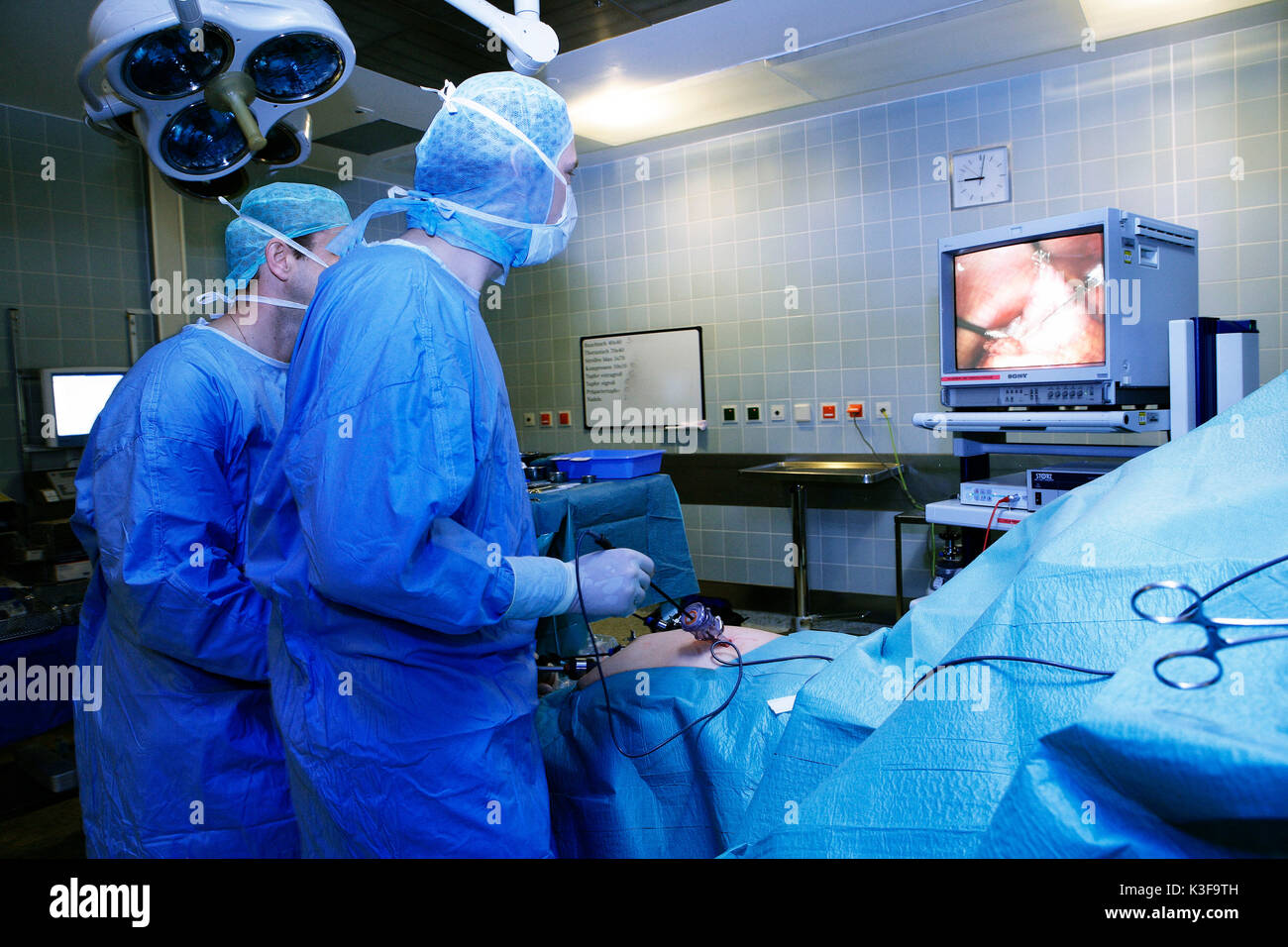 Endoscopic operation hi-res stock photography and images - Alamy