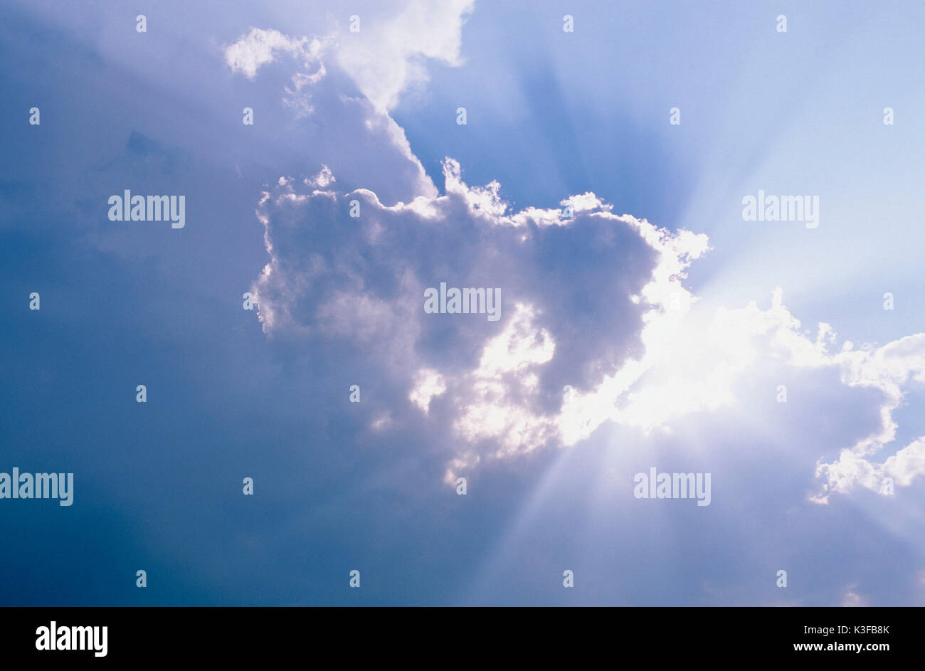 Clouds at the blue heaven Stock Photo - Alamy