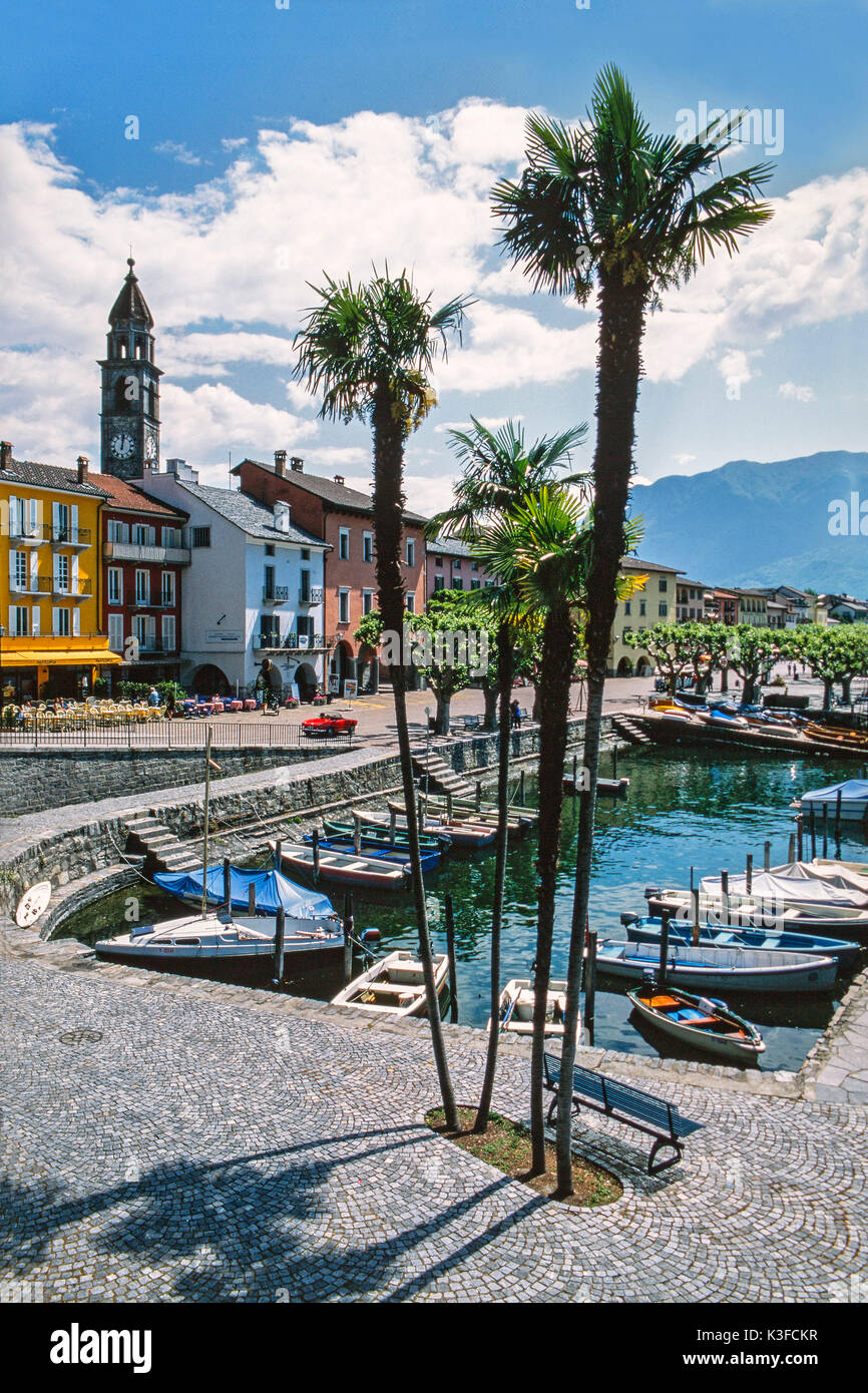 Ascona promenade hi-res stock photography and images - Alamy
