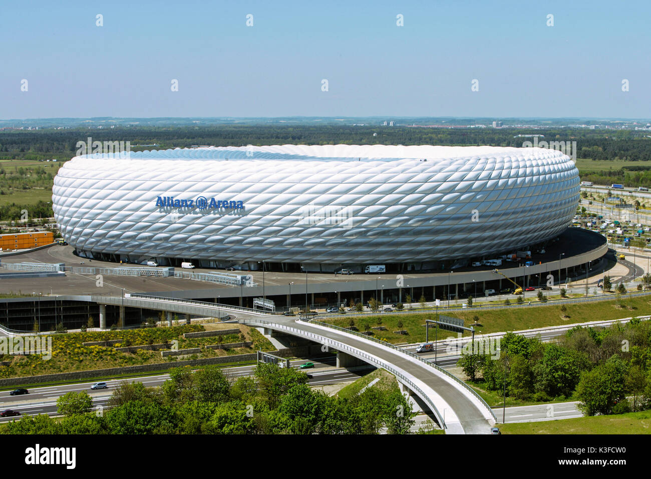 Alliance arena Munich Stock Photo - Alamy