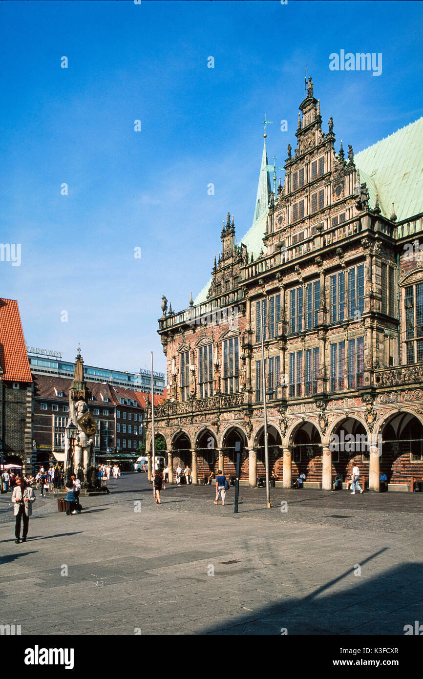 Bremen, city hall Stock Photo - Alamy