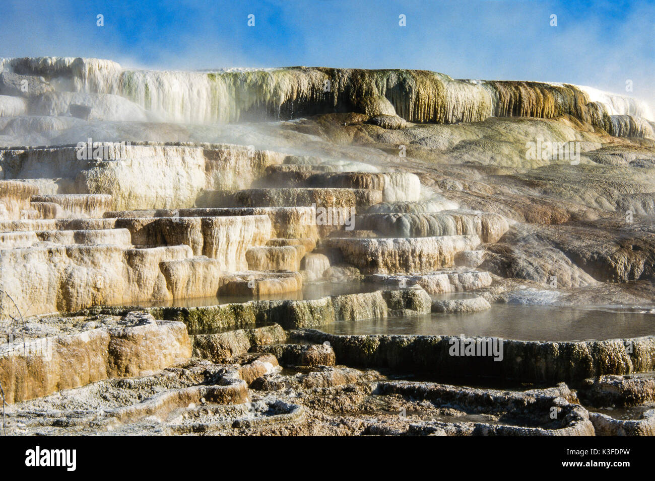 Mammoth hot springs yellowstone hi-res stock photography and images - Alamy