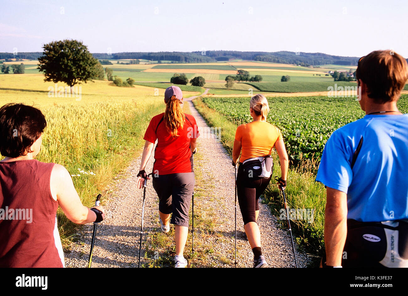 Nordic walk outdoors hi-res stock photography and images - Alamy