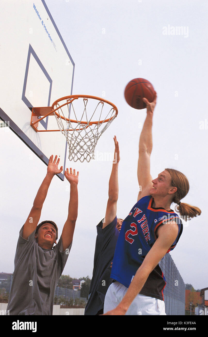 Youth basket hi-res stock photography and images - Alamy