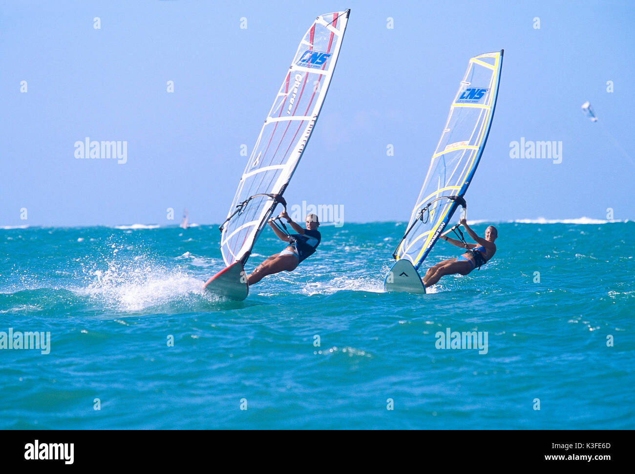 Windsurfing Woman Stock Photos & Windsurfing Woman Stock Images - Alamy