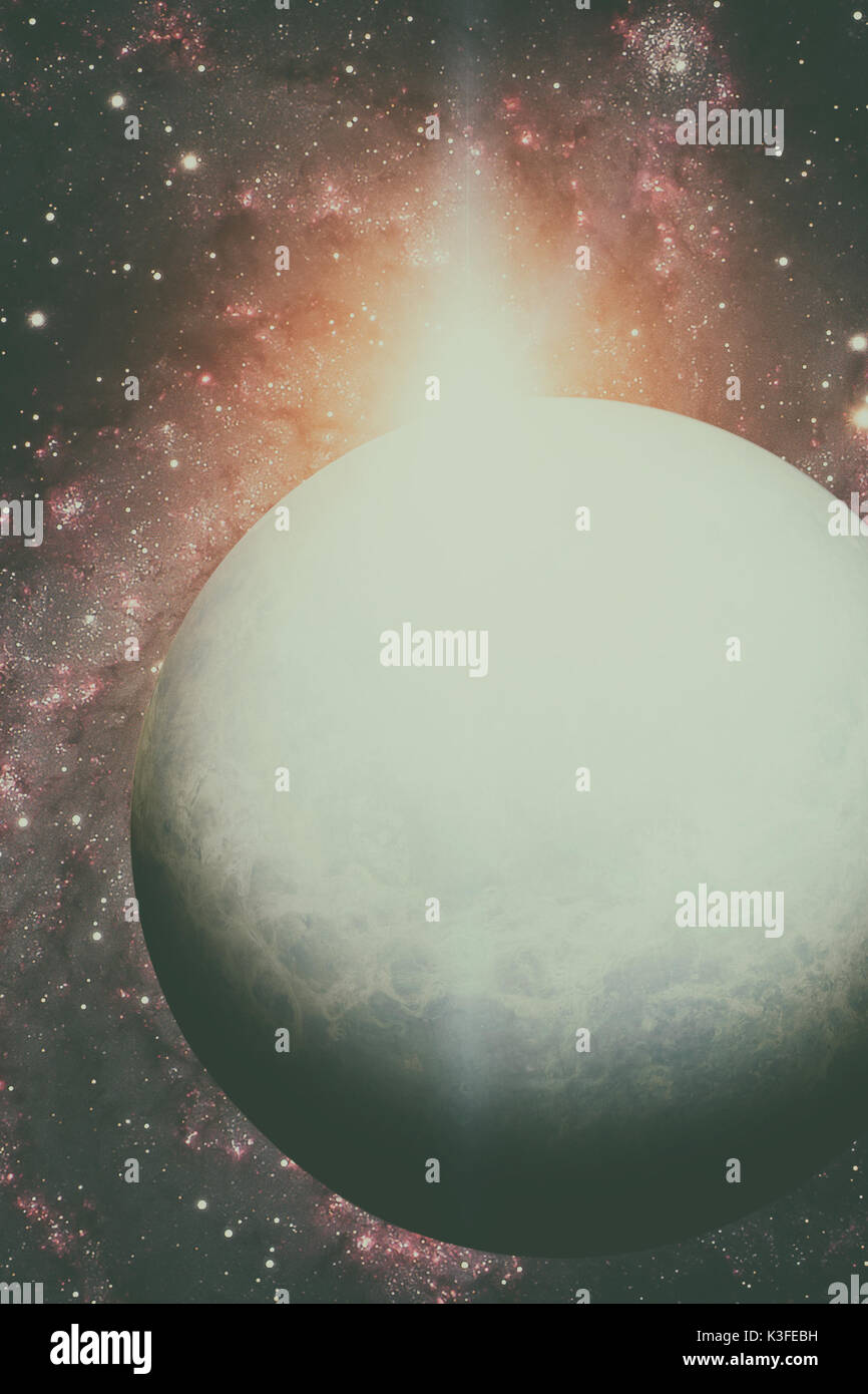 Solar System - Uranus. It is the seventh planet from the Sun and the ...