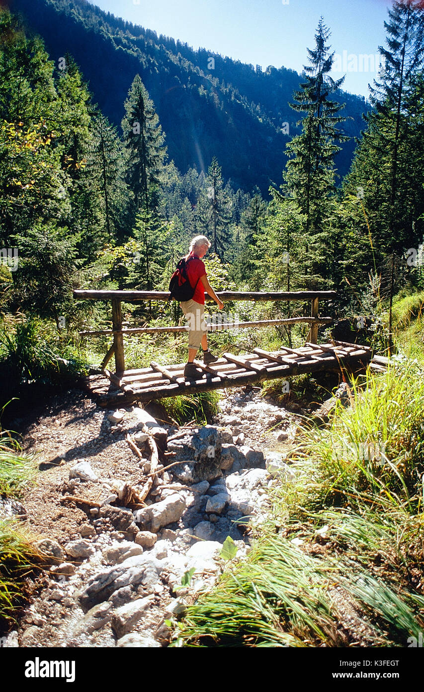 Bridge over brook hi-res stock photography and images - Alamy