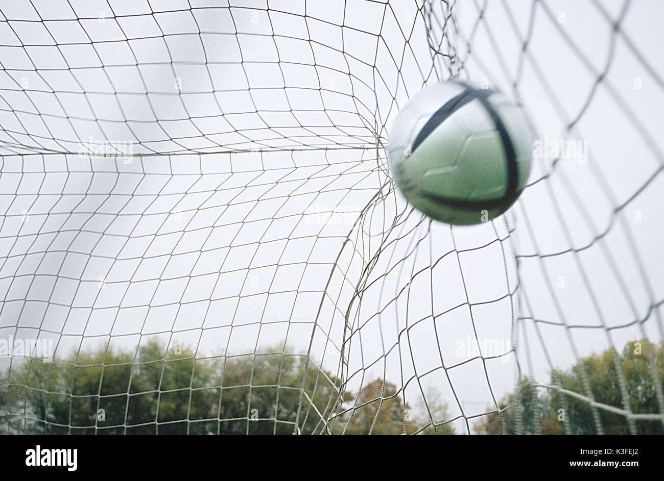 Football match goal scene hi-res stock photography and images - Alamy