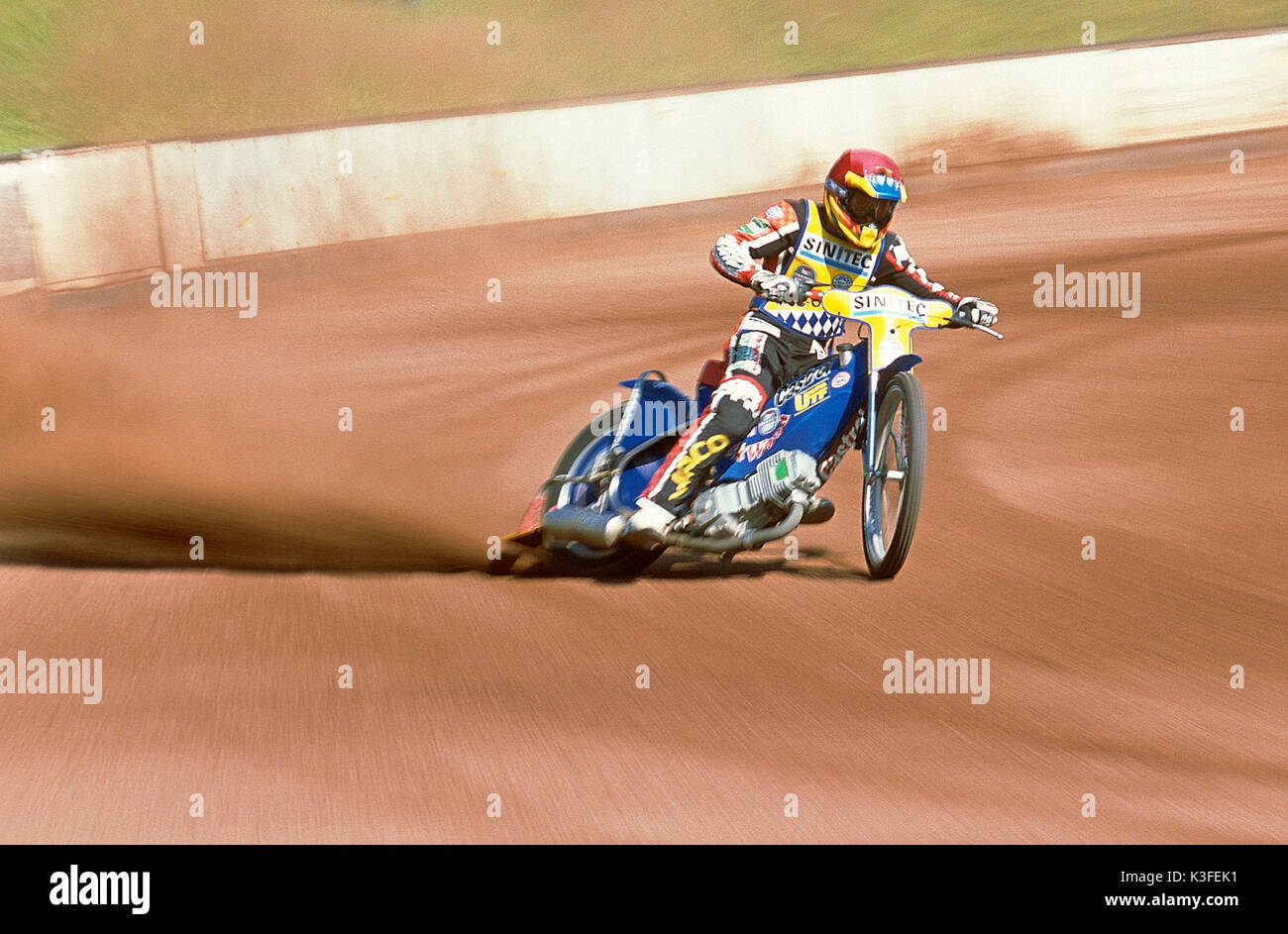 dirt track race Stock Photo - Alamy