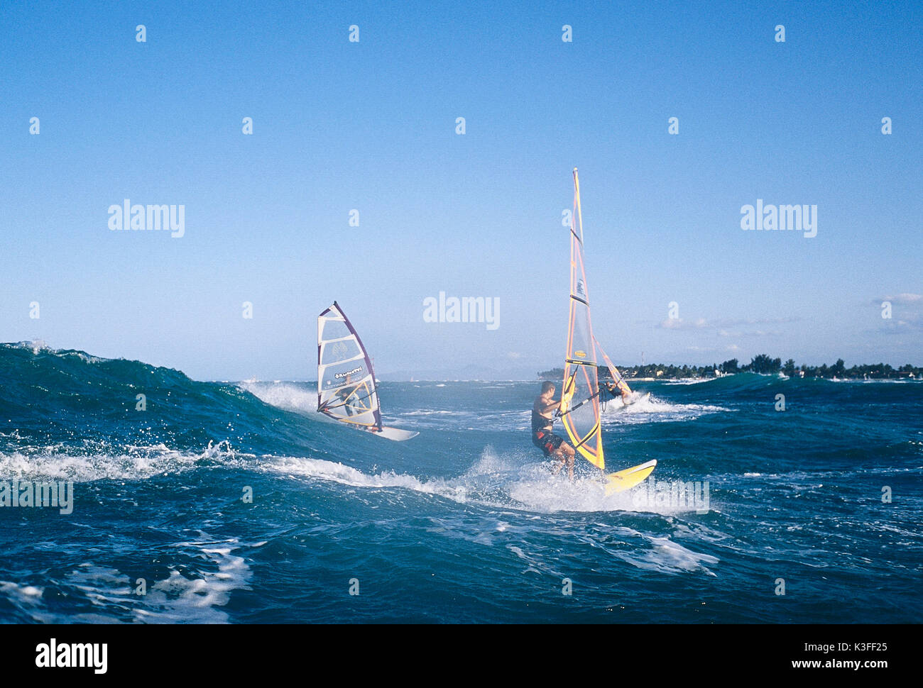 Windsurfing cabarete hi-res stock photography and images - Alamy