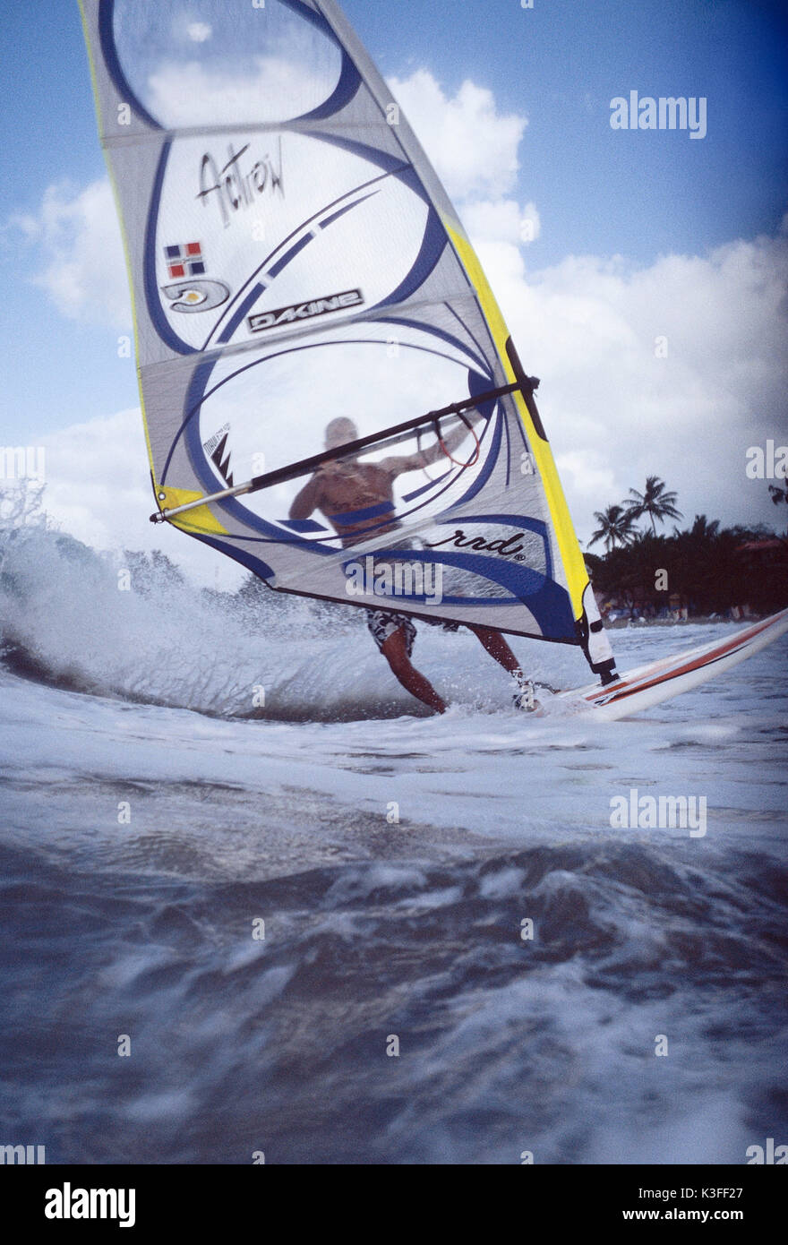 Windsurfing cabarete hi-res stock photography and images - Alamy