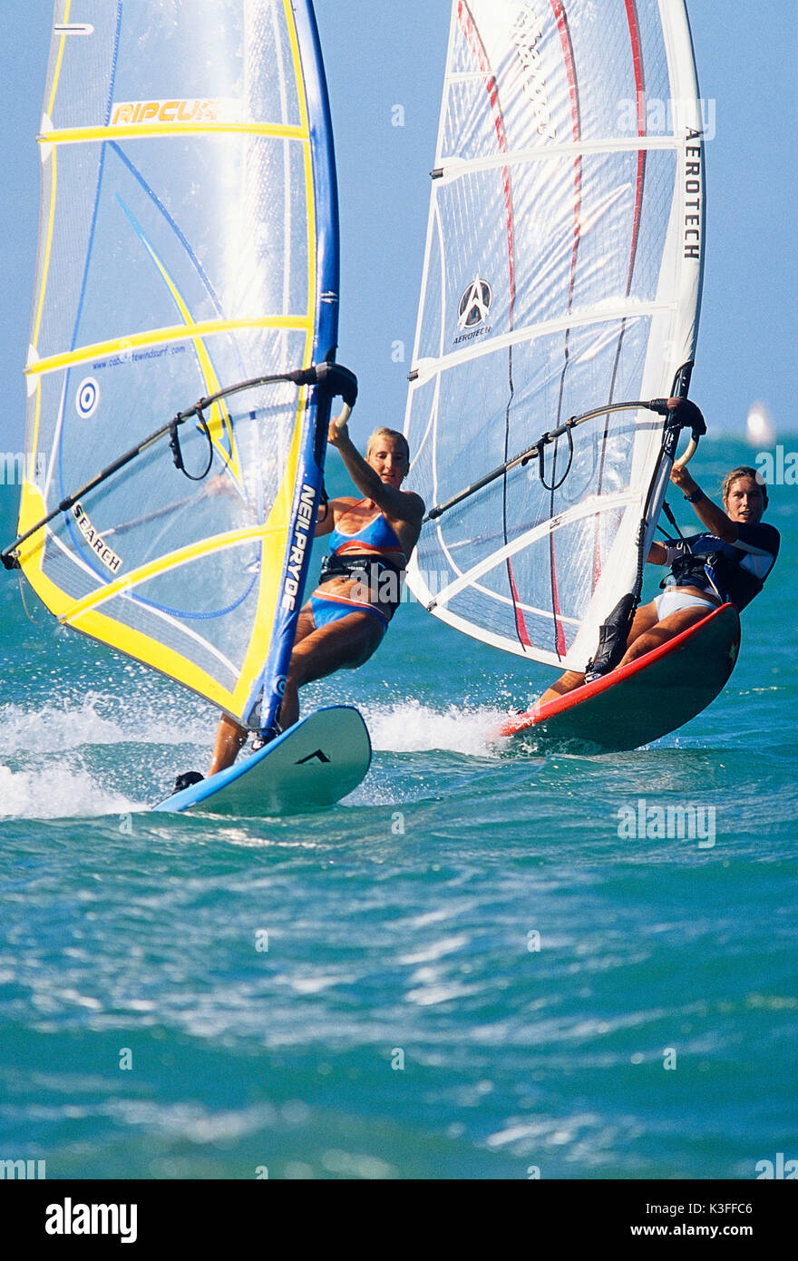 Windsurfing Woman Stock Photos & Windsurfing Woman Stock Images - Alamy