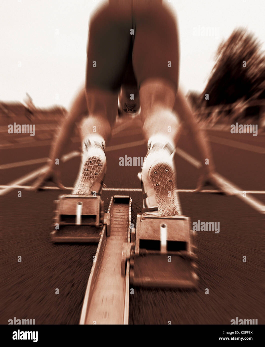 Starting block hi-res stock photography and images - Alamy