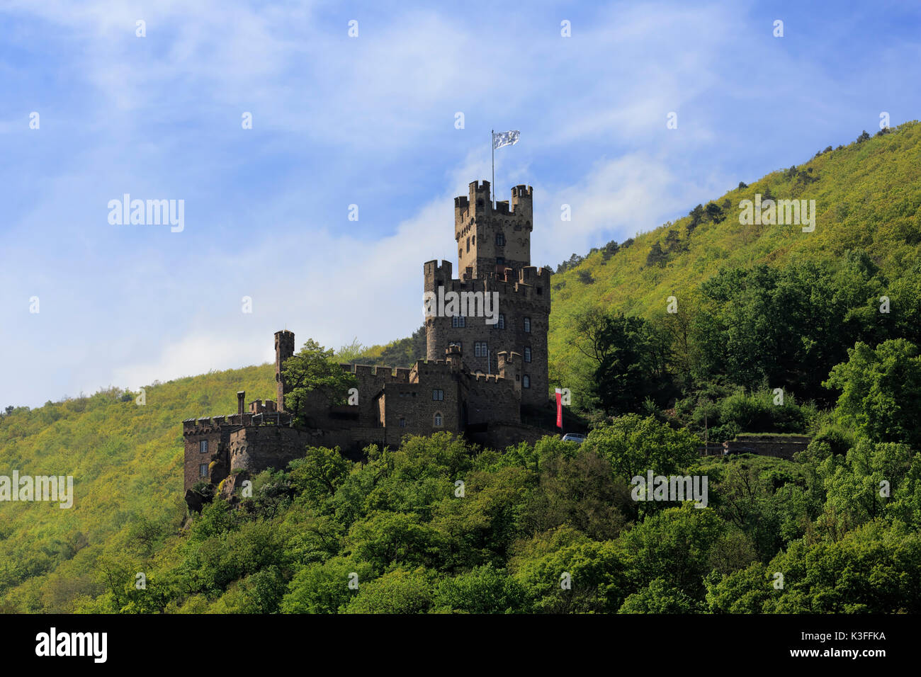 Rhine gorge river castle hi-res stock photography and images - Alamy