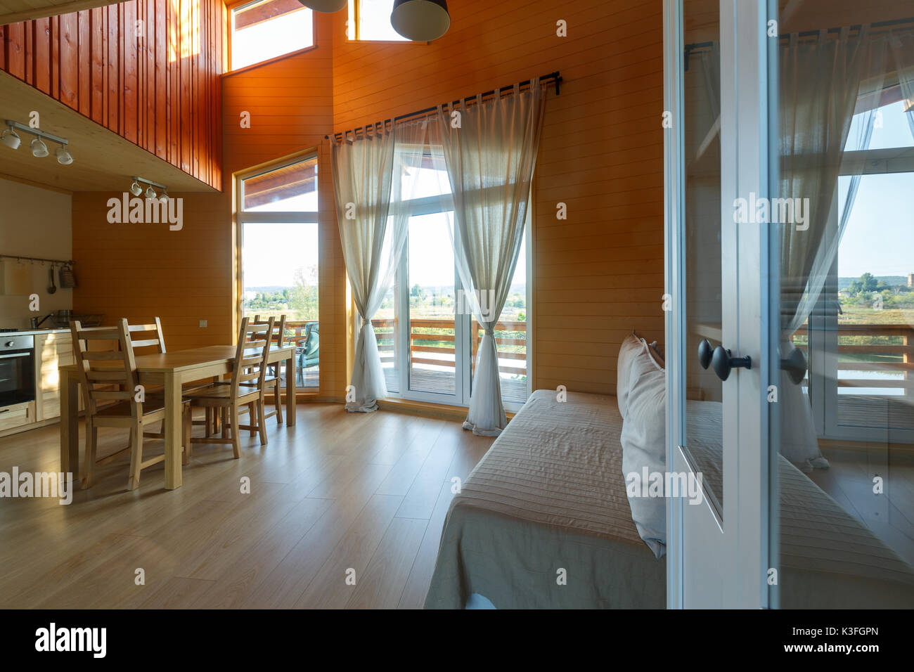 Modern Farmhouse Interior High Resolution Stock Photography and Images ...