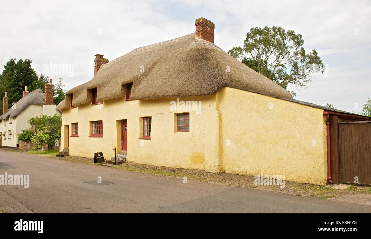 Markers Cottage, Killerton, Devon Stock Photo - Alamy