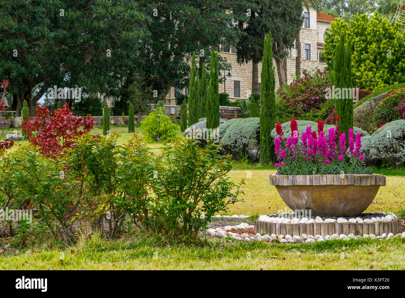Mount of beatitudes garden hi-res stock photography and images - Alamy