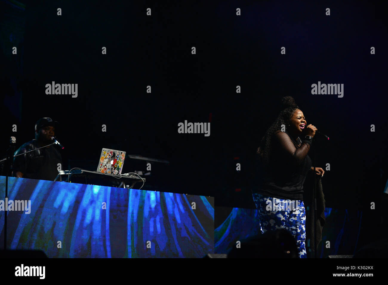 Miami, FL, USA. 01st Sep, 2017. Tia Mann performs during 'Mann's World ...