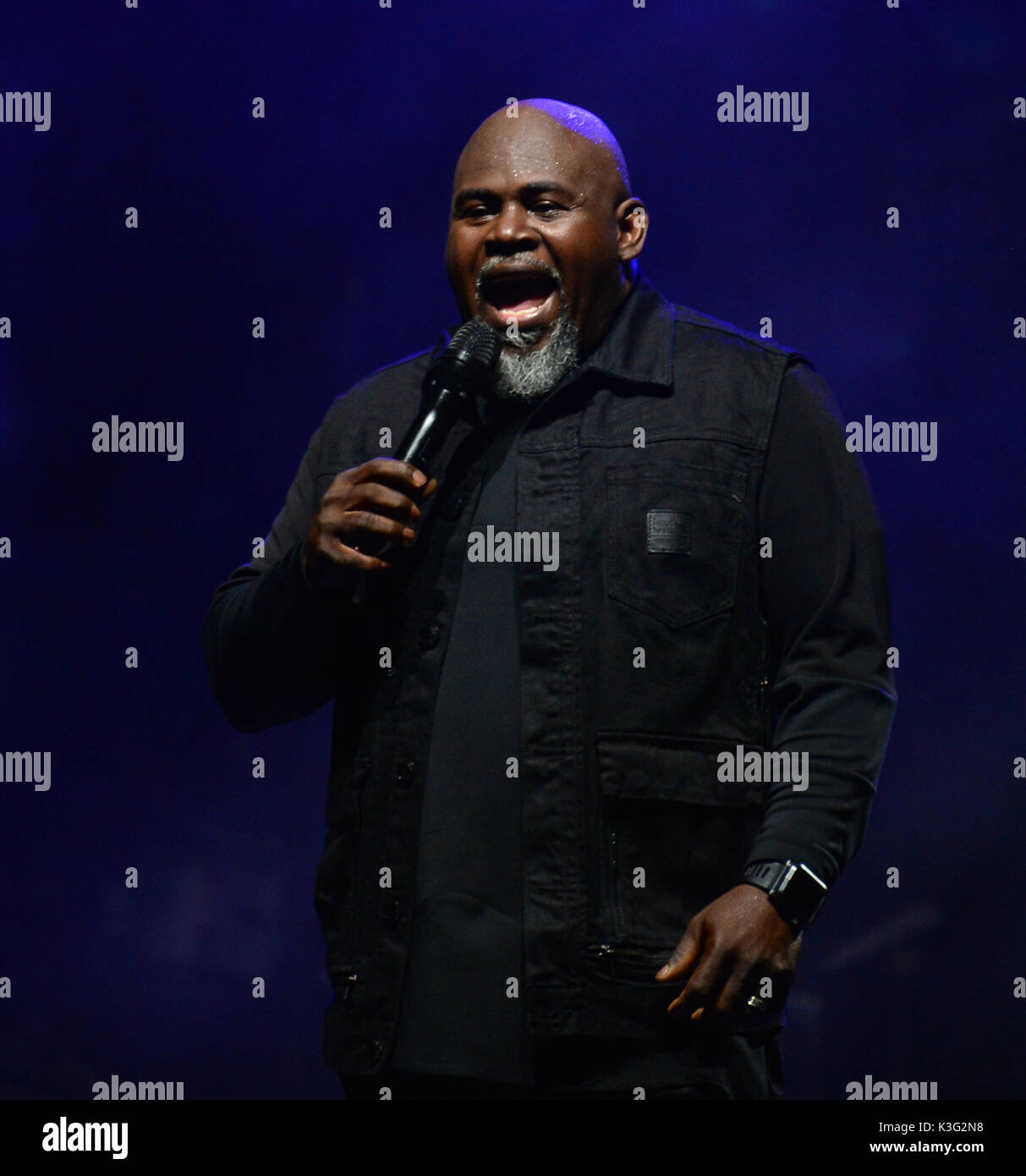 Miami, FL, USA. 01st Sep, 2017. David Mann performs during 'Mann's ...