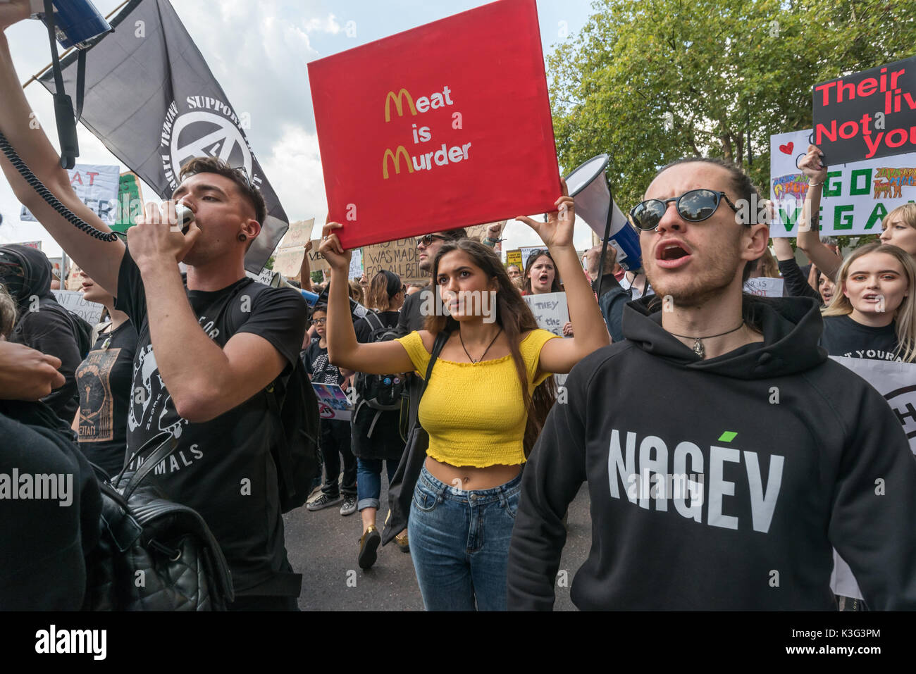 Meat is murder poster hi-res stock photography and images - Alamy