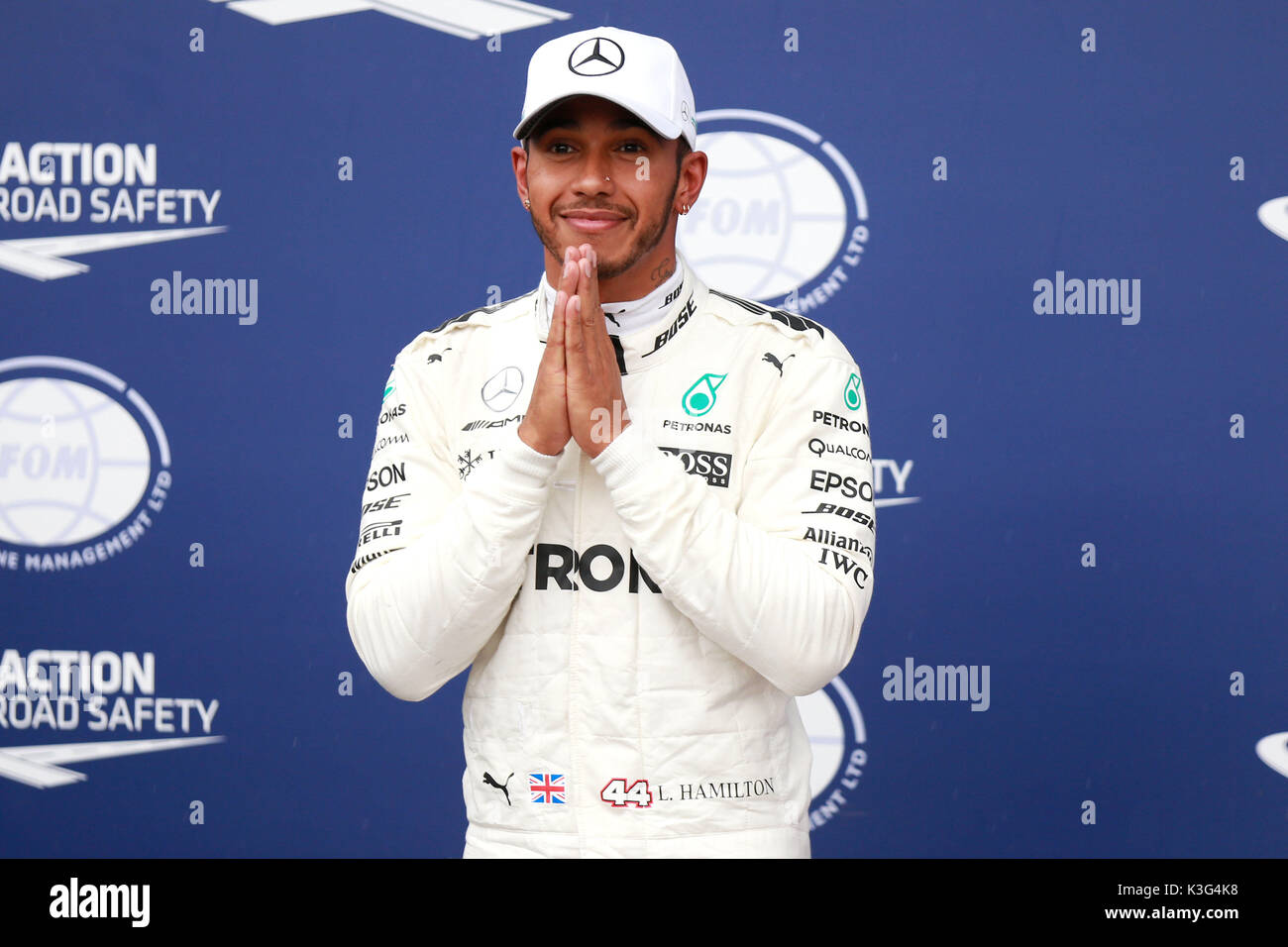 Monza, Italy. 2nd September, 2017. Lewis Hamilton (GBR, Mercedes ...