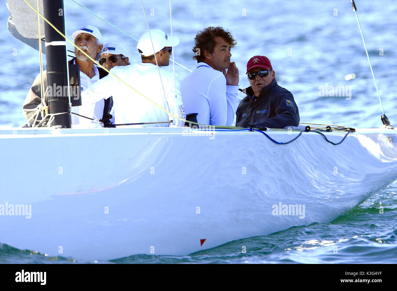 King Juan Carlos I during the 32 edition of the trophy prince of ...