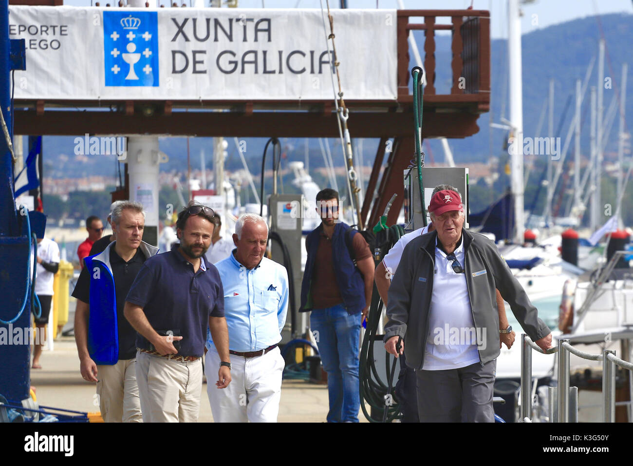King Juan Carlos I during the 32 edition of the trophy prince of ...