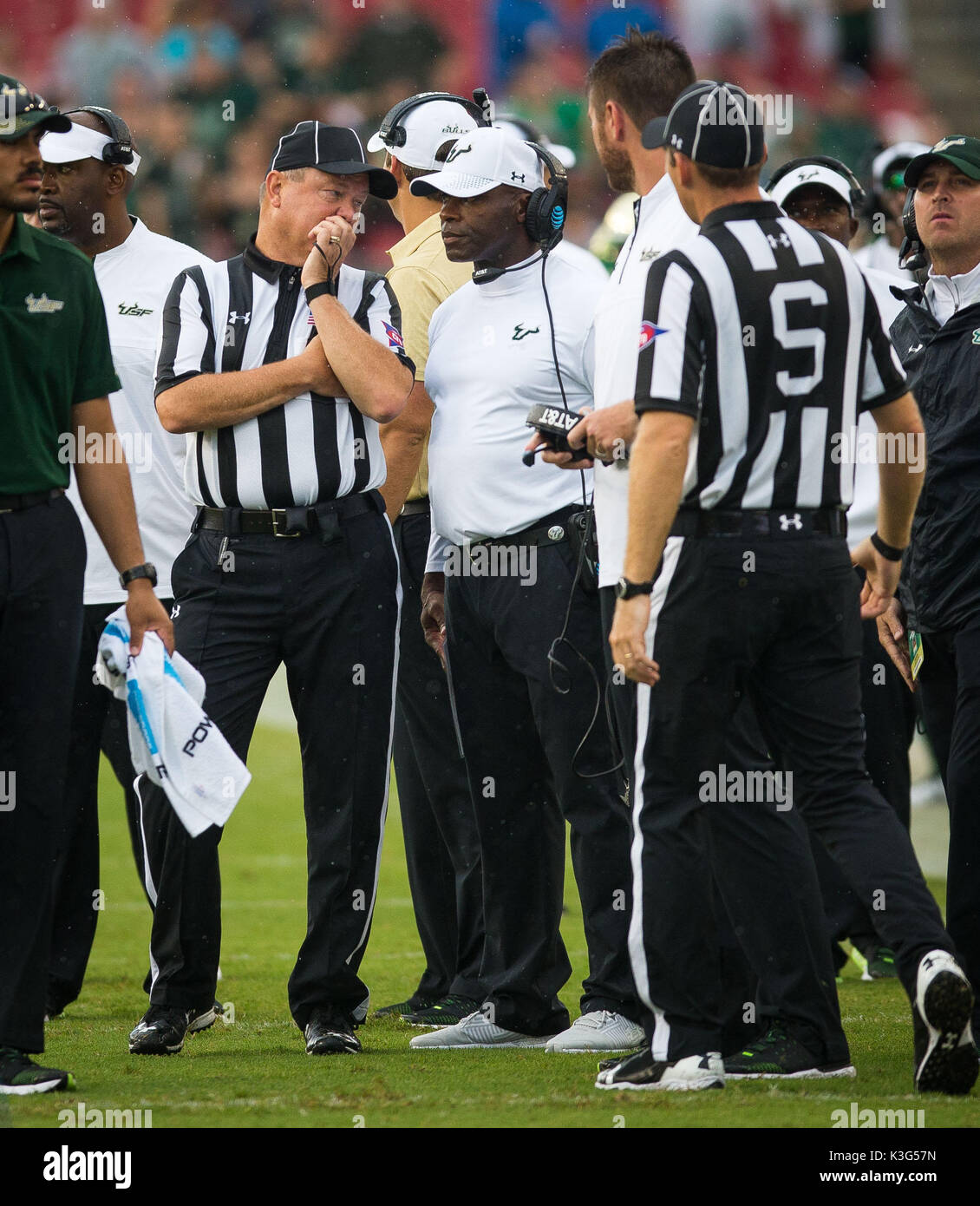 Florida, USA. 2nd Sep, 2017. LOREN ELLIOTT | Times .South Florida Bulls ...