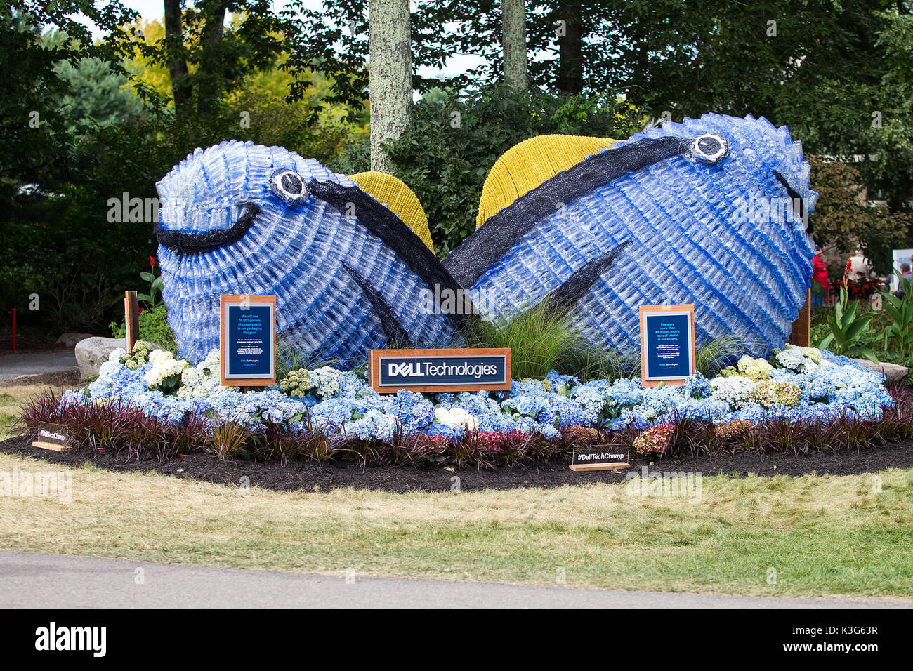 TPC Boston. 2nd Sep, 2017. MA, USA; A general view of the Dell ...