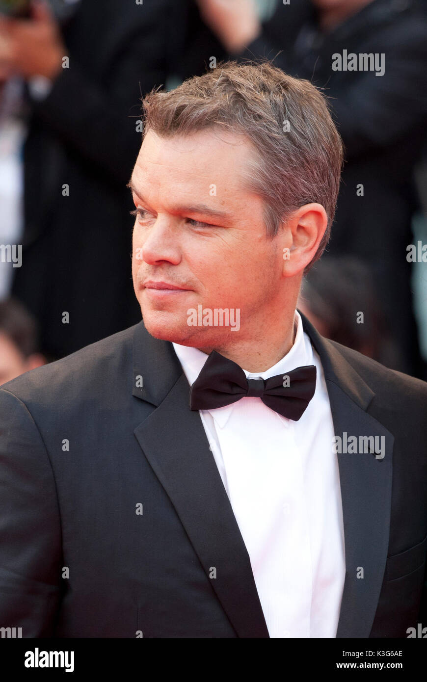 Venice, Italy. 02nd Sep, 2017. Matt Damon at the premiere of the film ...