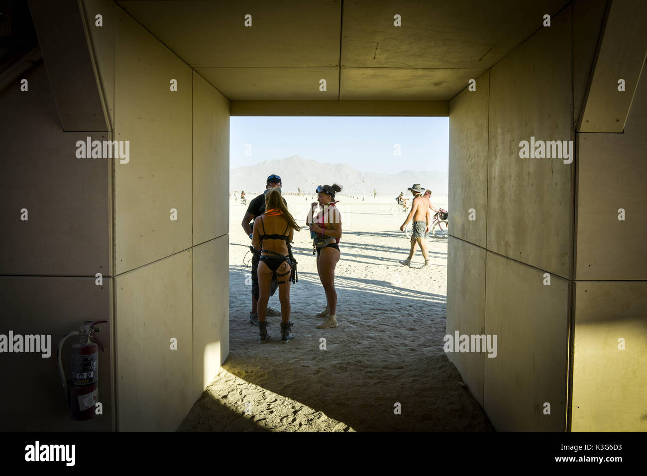 Burning man ritual nevada hi-res stock photography and images - Alamy