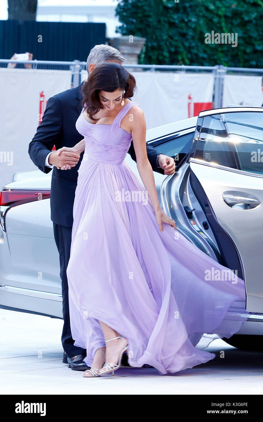Amal ramzi alamuddin clooney hi-res stock photography and images - Alamy