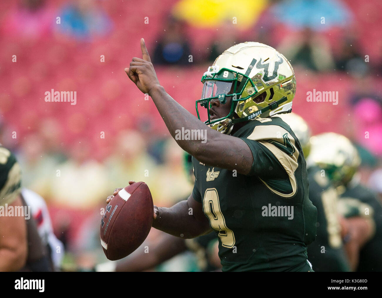 Florida, USA. 2nd Sep, 2017. LOREN ELLIOTT | Times .South Florida Bulls ...