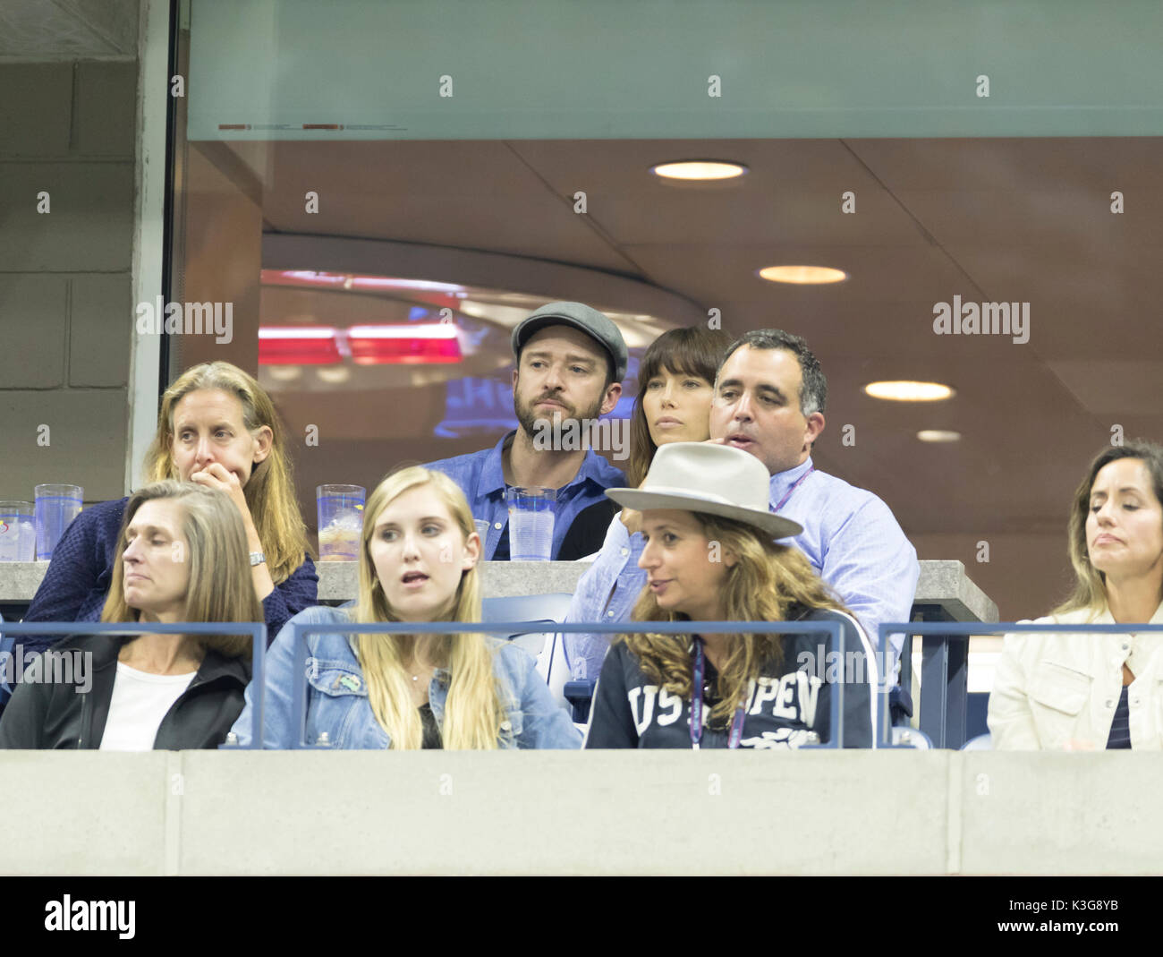 New York, NY USA - September 2, 2017: Justin Timberlake & Jessica Biel ...