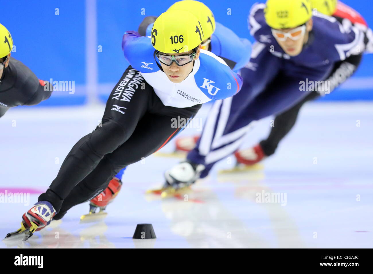 Nagano, Japan. 1st Sep, 2017. Kei Saito Short Track Skating : The 28th ...