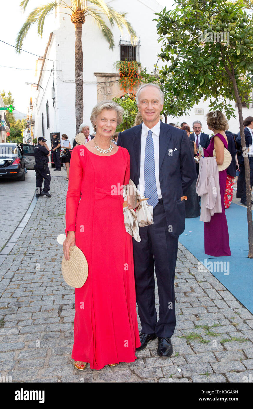 Princess Marie-Astrid and Archduke Carl-Christian of Austria at the ...