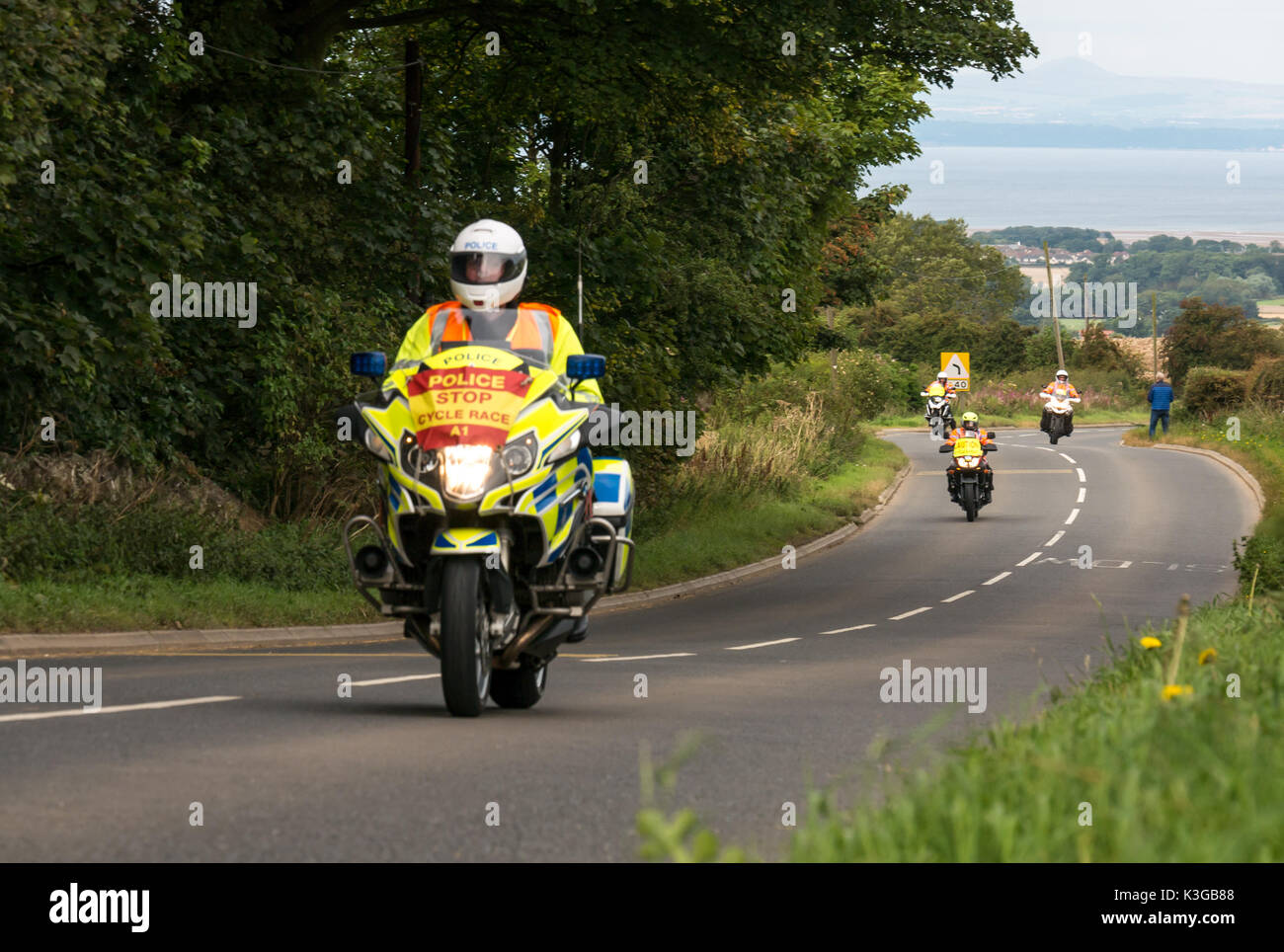 Police scotland motorbike hi-res stock photography and images - Alamy