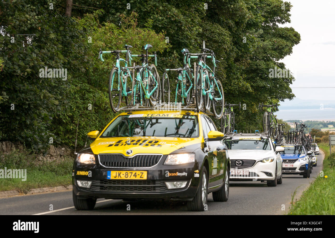 Cycling team car hi-res stock photography and images - Alamy